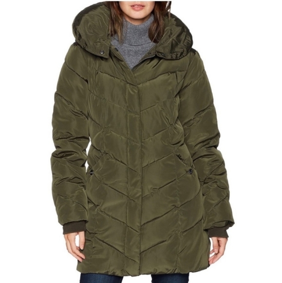 Steve Madden | Jackets & Coats | New Steve Madden Chevron Quilted Olive ...